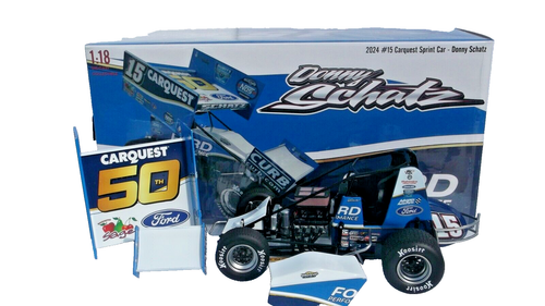 DONNY SCHATZ CARQUEST 50th FORD PERFORMANCE RACING 1:18 ACME SPRINT CAR ...