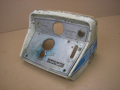 IH Cub Cadet 125 105 Tractor Dash Instrument Panel IH-401598-R1 | eBay