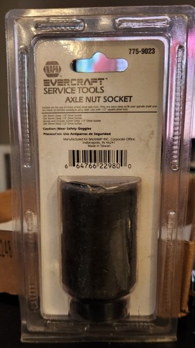 NEW 1/2" dr. 6-point 30mm AXLE NUT SOCKET, NAPA # 775-9023 | eBay