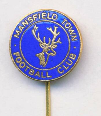 old MANSFIELD TOWN F.C. Football Club PIN BADGE Soccer ENGLAND UK | eBay