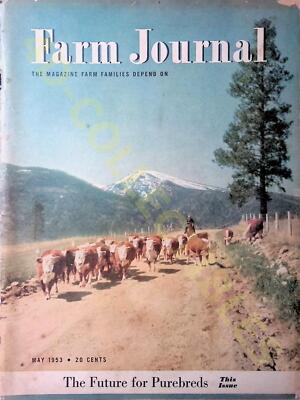 Vintage Farm Journal Magazine May 1953 | eBay