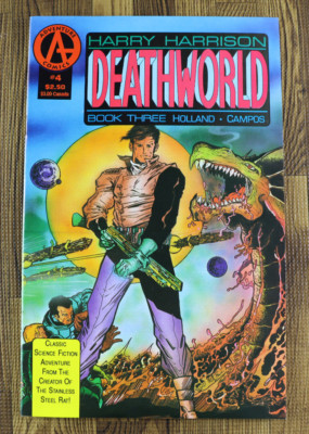 1991 Adventure Comics Harry Harrison Deathworld Book Three #4 VF/VF+ | eBay