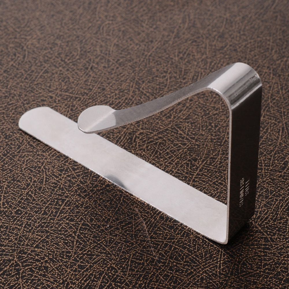 Clips Picnic Party Clamps Table Cloth 4 PCS Tablecloth Clip Stainless ...