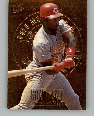 1996 Fleer Ultra Ron Gant 178 Cincinnati Reds Gold Medallion | eBay