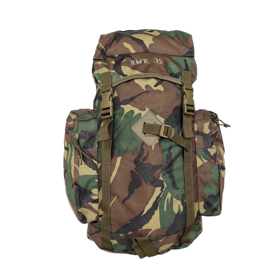 Army Rucksack Military Combat Cadet Hiking Backpack Camo Daypack Bergen ...