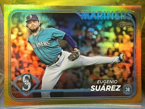 2024 Topps Series 1 Eugenio Suarez Gold Foil Parallel #231 | eBay