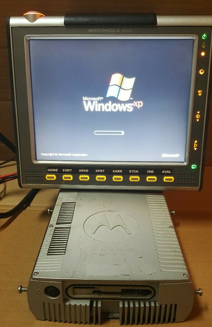 Motorola Mw800 Mobile Police Computer Windows XP Professional Fully ...