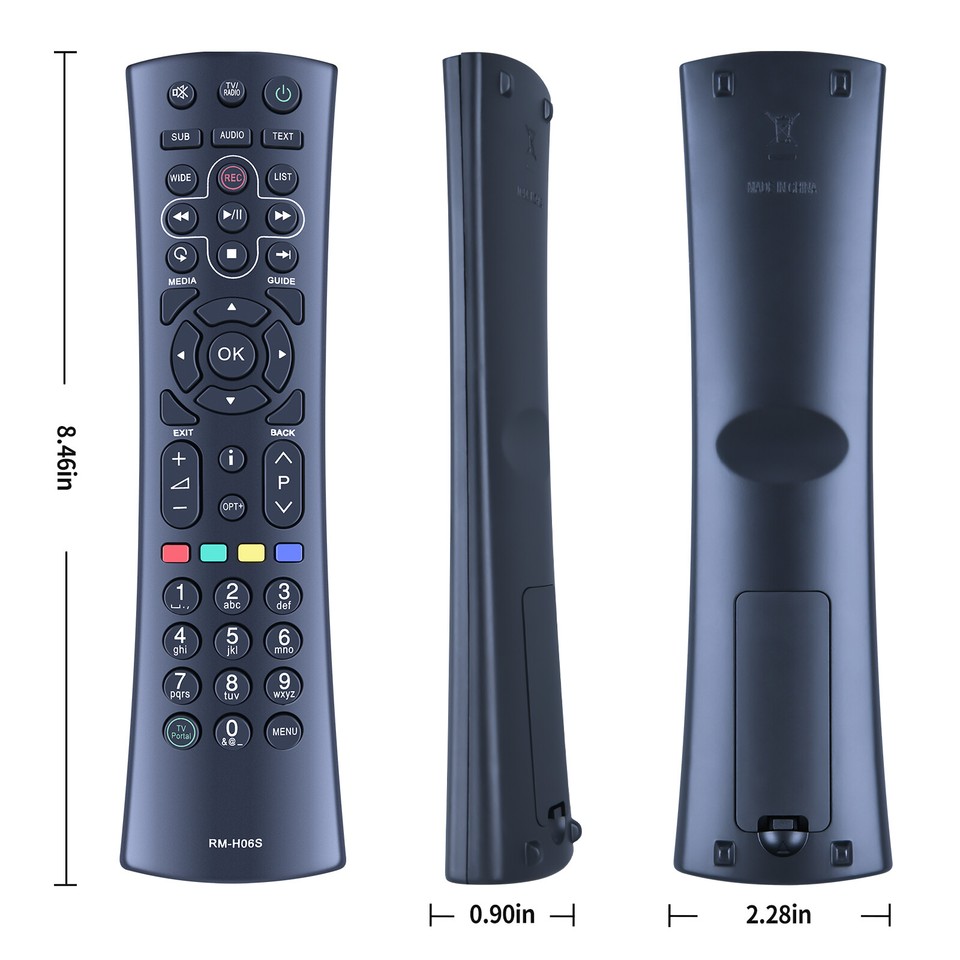 New RM-H06S Remote Control For Humax PVR Freeview HD Recorder HDR-1800 ...