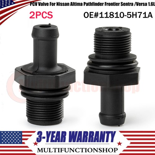 2X 11810-5H71A PCV Valve For Nissan Altima Pathfinder Frontier Sentra ...