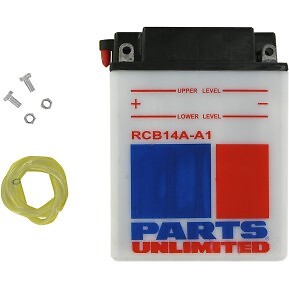 PARTS UNLIMITED BATTERIES RCB14A-A1 Heavy-Duty Battery NO ACID | eBay