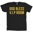 God Bless VIP Room Bella + Canvas T Shirt V.I.P. Club Tee NEW WITH TAGS ...