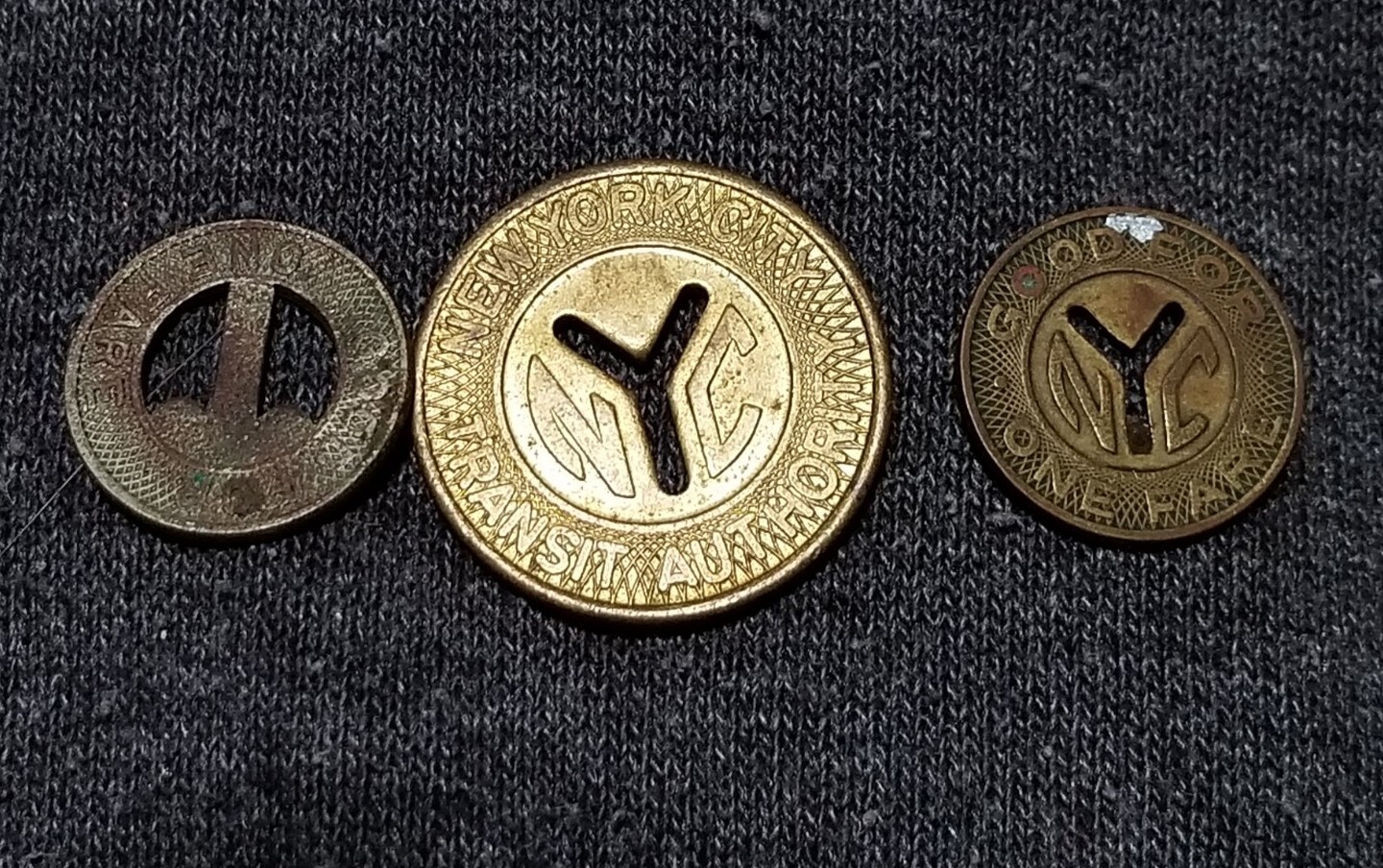 1930s Detroit & Canada Tunnel Transit Token Michigan VTG New York ...