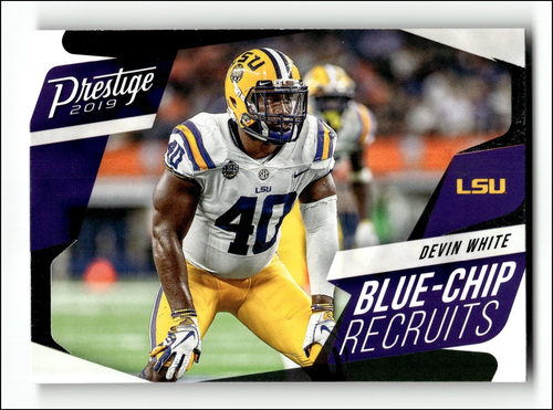 2019 Prestige Blue Chip Recruits #15 Devin White | eBay UK