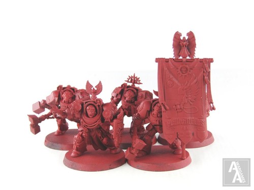 (GC19) Assault Terminator Squad Blood Angels Adeptus Astartes 40k 30k ...
