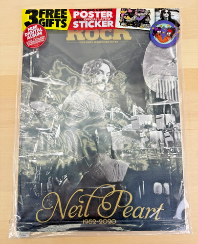 Classic Rock Magazine 2020-Neil Peart Subscribers Cover (Rush) Poster ...