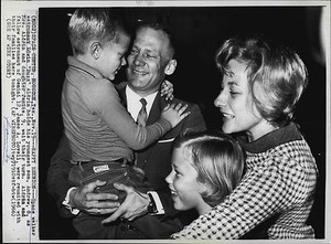 Astronaut Buzz Aldrin & Family Press Photo | eBay