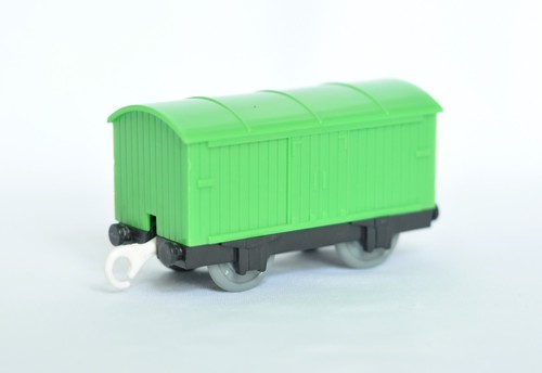 EUC Thomas & Friends Trackmaster Railway GREEN BOX CAR 2006 Cargo Train ...
