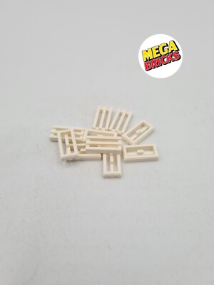 LEGO LOT 10 X RADIATOR GRILLE 1X2 BLANC REF 2412 / 241201 *NEUF* | eBay