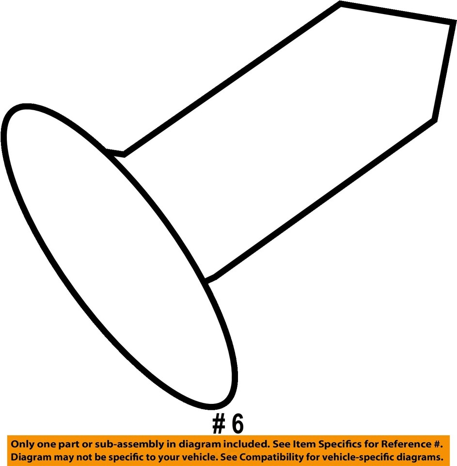 CHRYSLER OEM 11-20 CV Side Panel Interior Trim-Rear Pillar Trim Clip ...