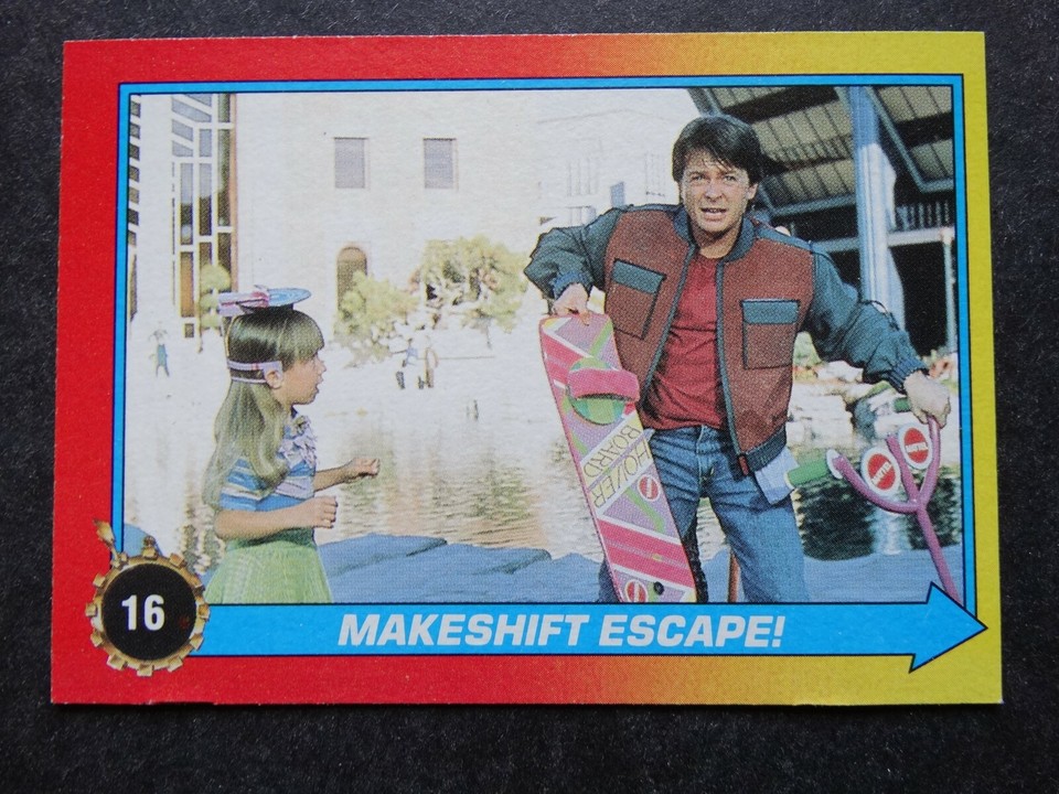 1989 Topps Back to the Future 2 Movie Trading Card Complete Your Set U ...
