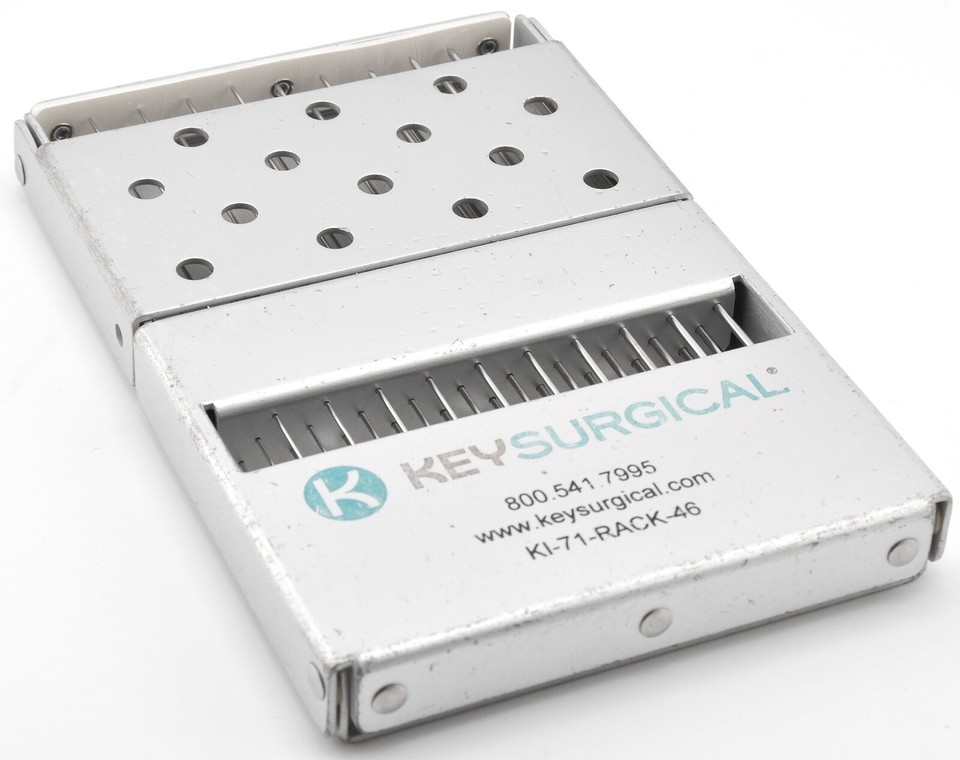Key Surgical KI-71-Rack-45 K-Wire Kirschner Wire Set 0.7mm/0.028"-1.6mm ...