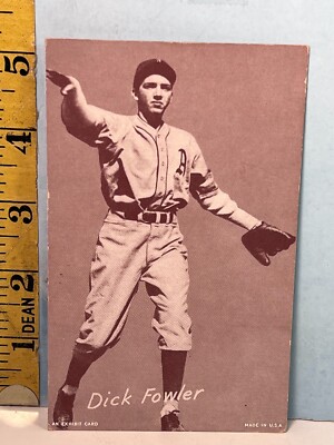 1947-66 Exhibits Baseball Cards: Dick Fowler Athletics | eBay