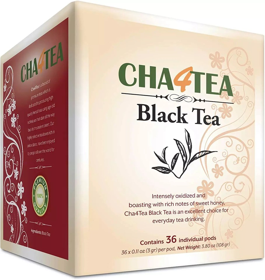 Cha4Tea 36-Count Black Tea Pods for Keurig K-Cup Brewers | eBay