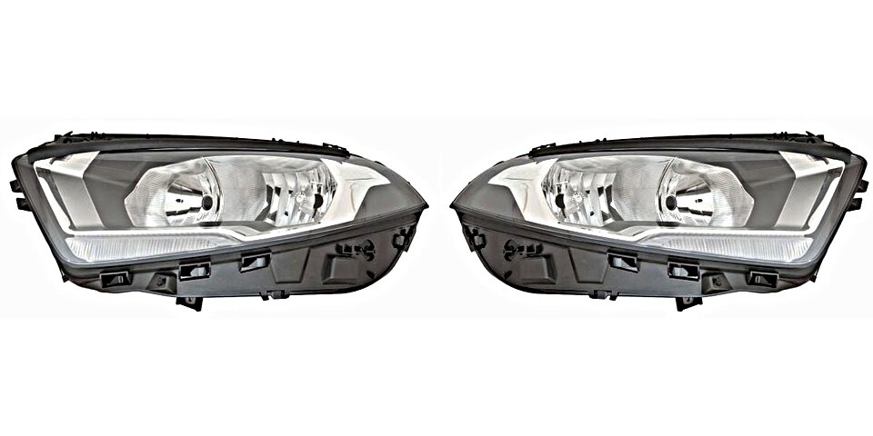Headlights Pair LED For MERCEDES W177 A-Class 18-19 A1779062100 ...