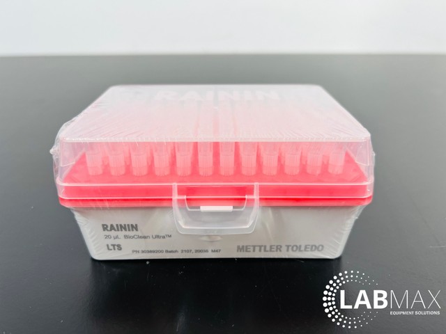 Rainin Bioclean Ultra 30389200 Pipette Tips in Hinged Racks 960 Tips/10 ...