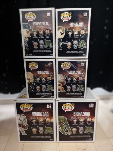 Exclusive Funko Pop! Resident Evil Funko Pop COMPLETE SET rare Used | eBay