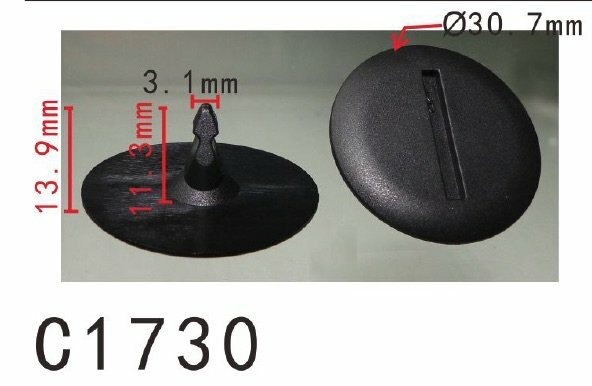 20pcs Fit MERCEDES Front Bumper Cover Push Retainer 0009917498 by ...