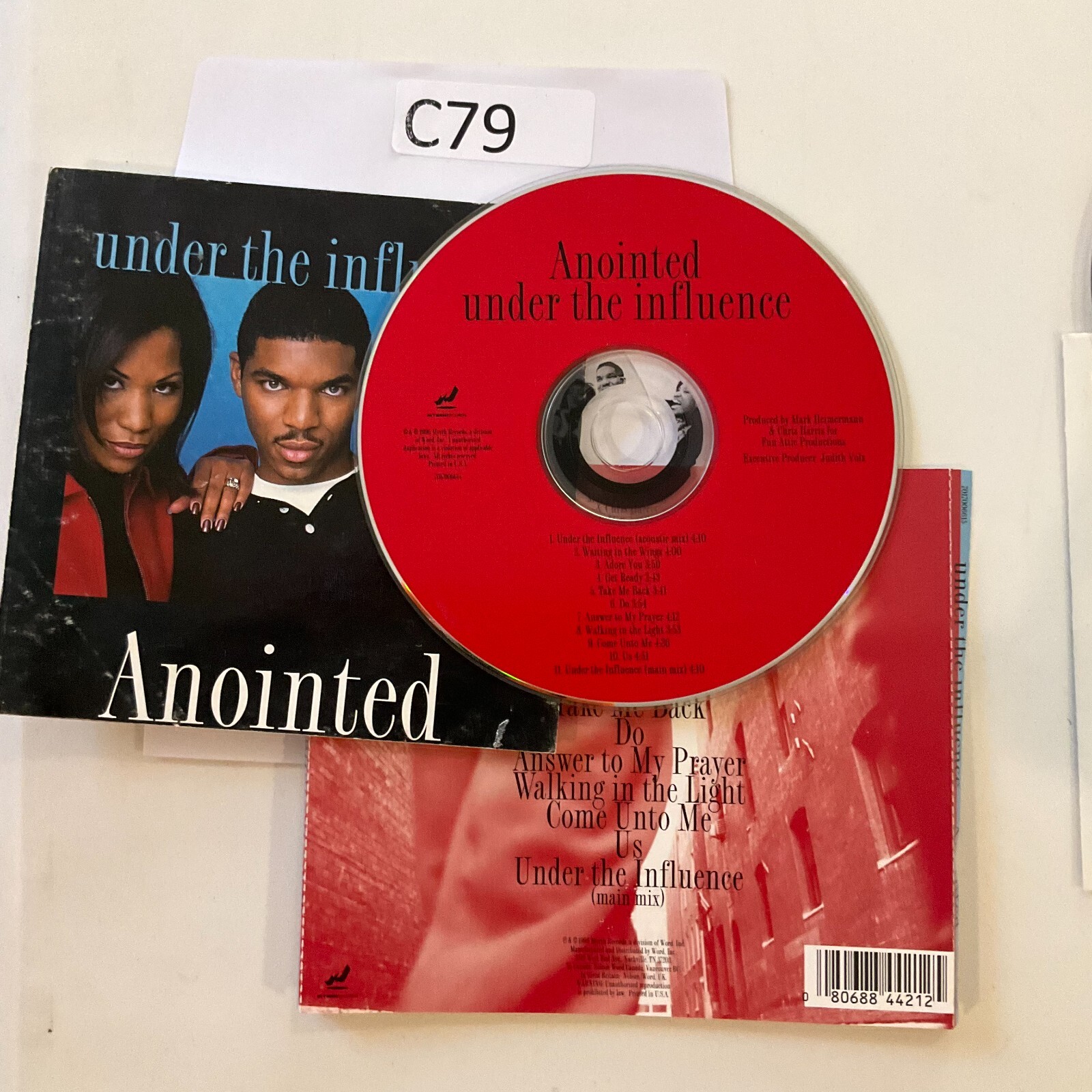 Under The Influence by Anointed (CD, 2021) No Case No Tracking #C79 ...