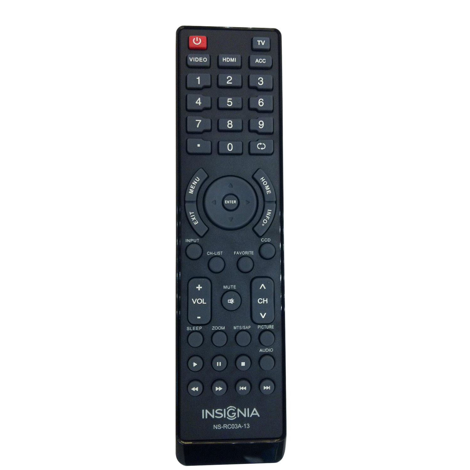 Original Insignia NS-RC03A-13 NSRC03A13 Remote For all Insignia TV ...