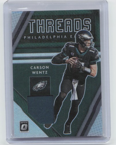 2020 Donruss Optic #DT-CW Carson Wentz Donruss Threads | eBay