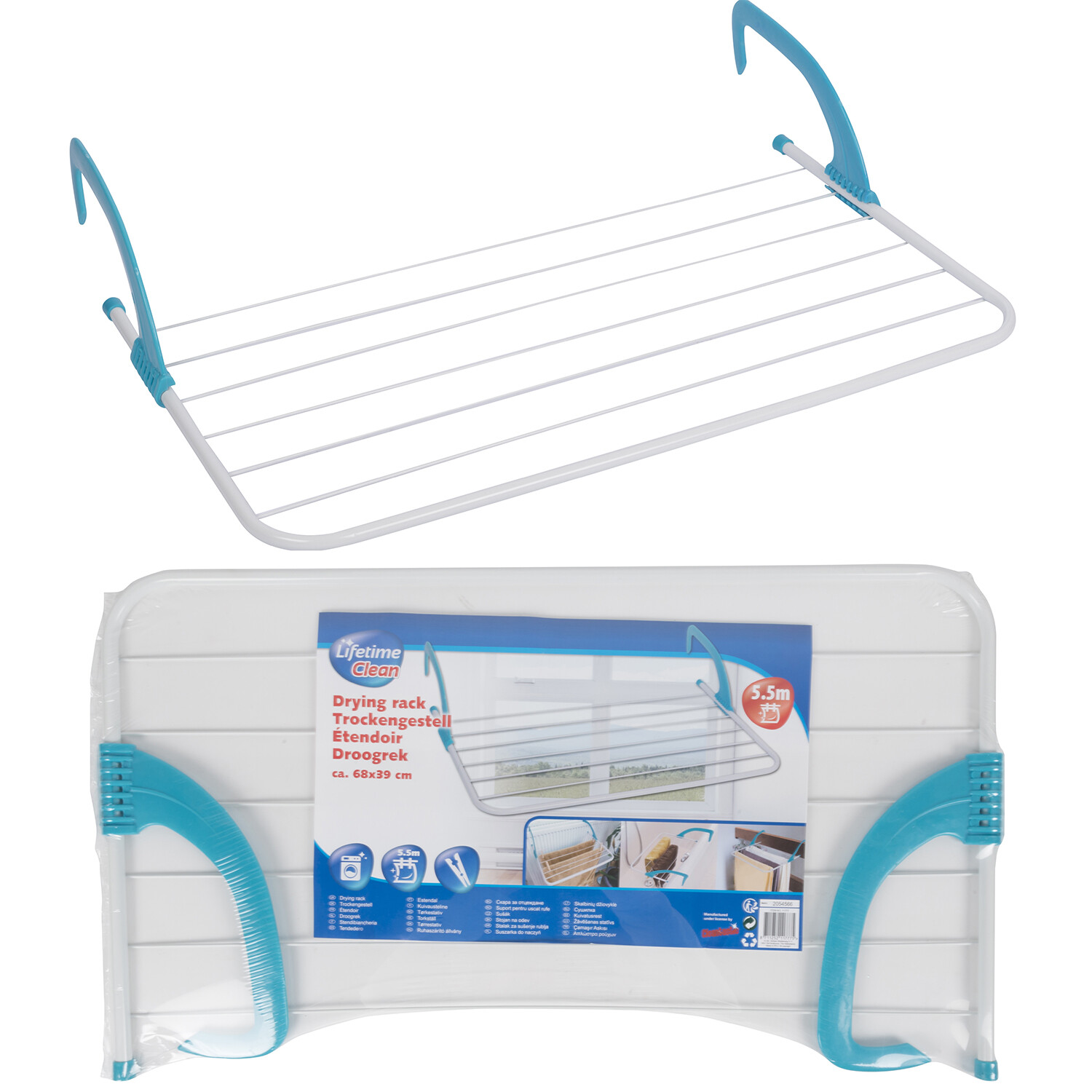 XL Over Radiator Airer Clothes Washing Drying Indoor Rack Adjustable ...