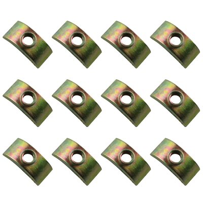 Half Moon Nuts 12pcs 24mm M6 Half Moon Nuts Washer Spacer Furniture ...