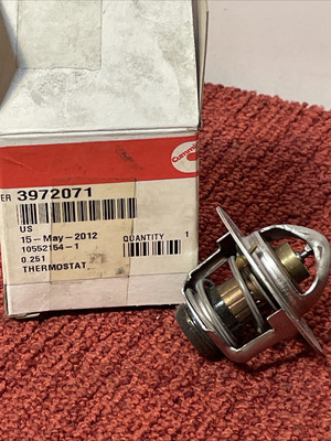 Cummins Genuine OEM Thermostat 3972071 | eBay