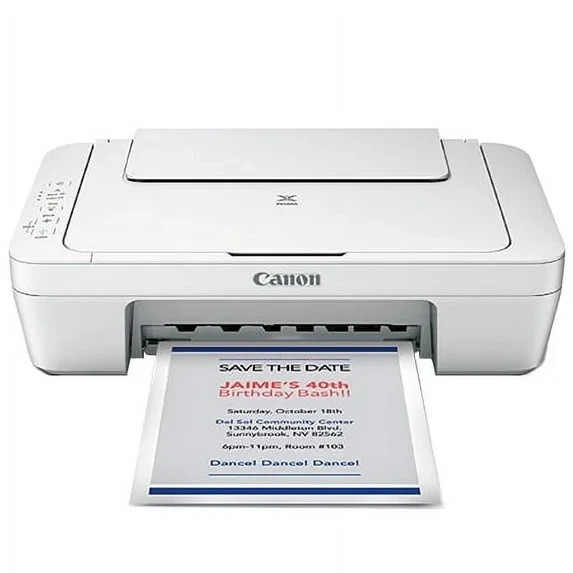 Canon Color Printer Compact All-in-One Copier Scanner MG2522 With Ink ...