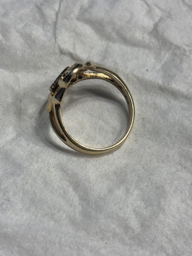 Harley Davidson Stamper Biker Ring With Swirls 10k Yellow Gold size 7 ...