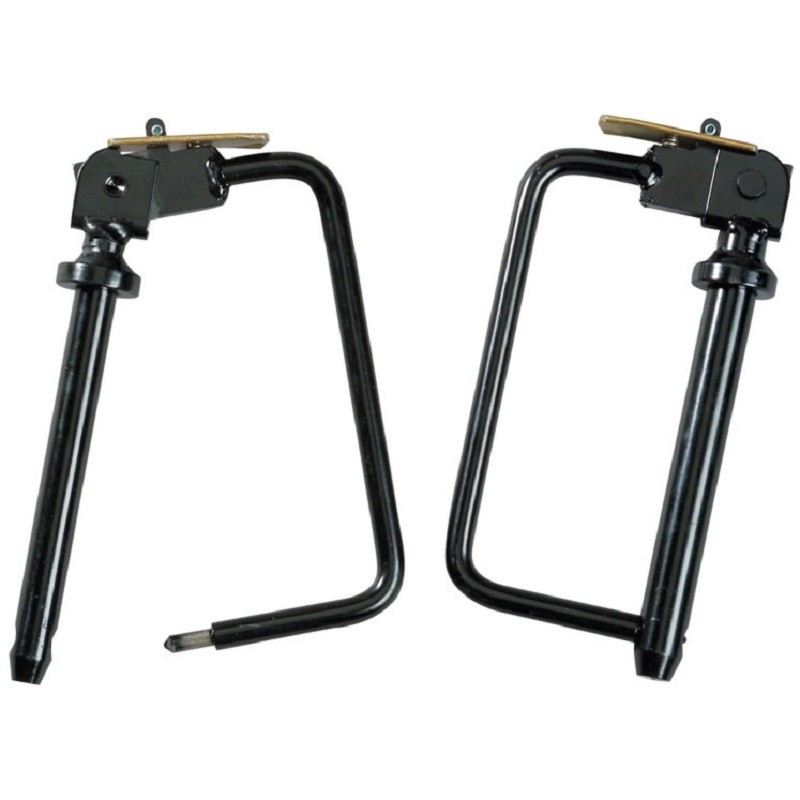 Lock-ease Hitch Pin 1-1/8" x 7" HD Heat Treated w/ Locking Handle USA ...