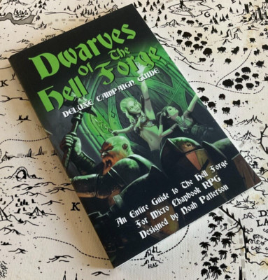 DWARVES of the HELL FORGE Deluxe Campaign Guide Micro Chapbook Solo RPG ...