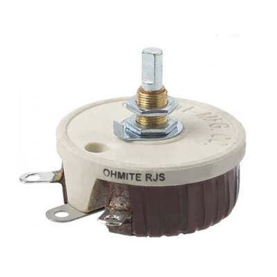 Ohmite RJS50R, 50 Ohm 50 Watt Power Rheostat 1/4" Shaft 50W | eBay