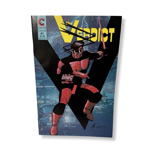 The Verdict #1-4 Complete Set 1987 Eternity Comics VF/NM Lot - Sam ...