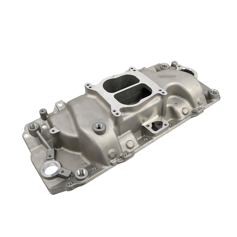 454 Low Rise Intake Manifold Big Block Chevy BBC BB Oval Port Aluminum ...