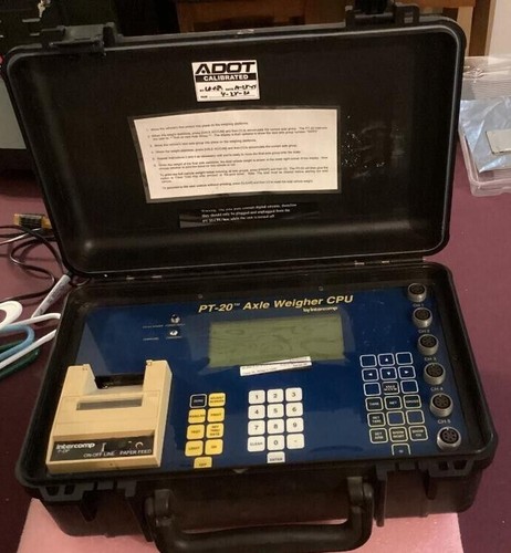 Intercomp PT-20 Axle Weigher CPU Scale | eBay