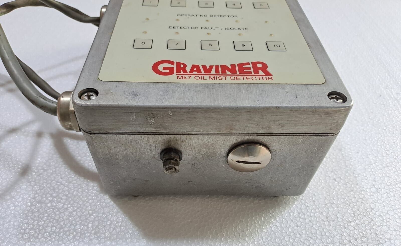KIDDE GRAVINER MARK 7 OIL MIST DETECTOR CONTROL UNIT WITH MEMBRANE ...