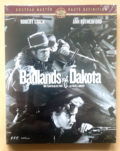BLU RAY Badlands of Dakota Film VO Western/Robert Stack - Ann ...