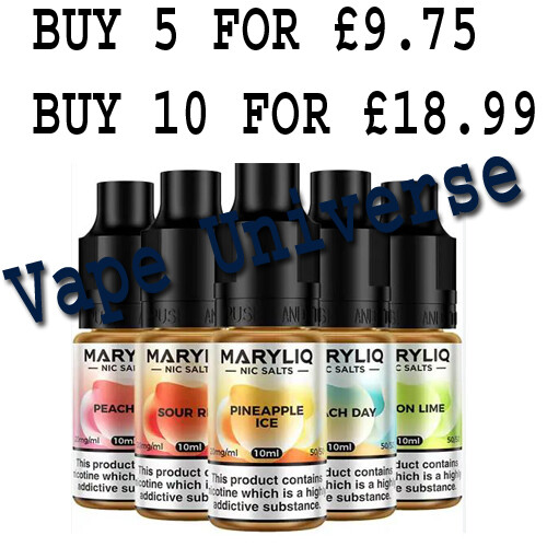 LOST MARY LIQ Nic Salt 20mg Vape Juice Elf Bar 10ml Maryliq - Fast ...