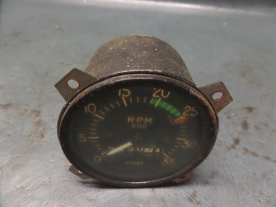 AIRCRAFT AVIATION HOMEBUILT EXPERIMENTAL TACH TACHOMETER RPM GAUGE ...