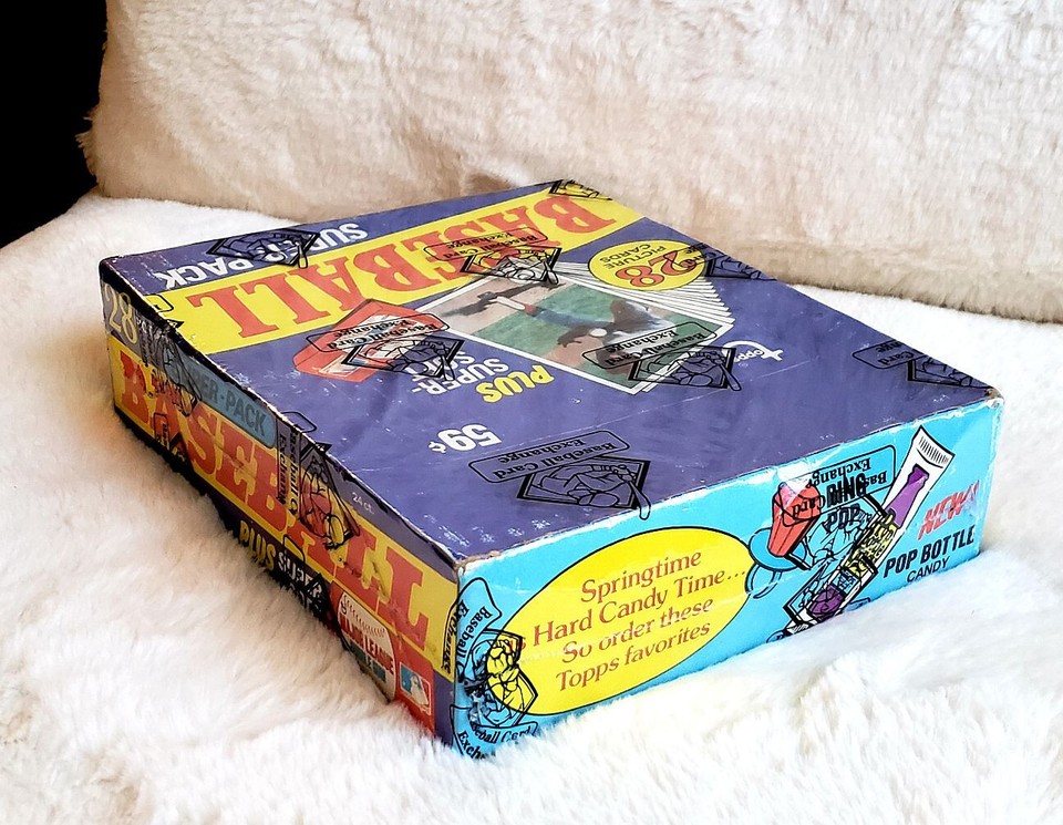 1980 Topps Baseball Super Cello Unopened Box 24 Packs BBCE Ricky ...